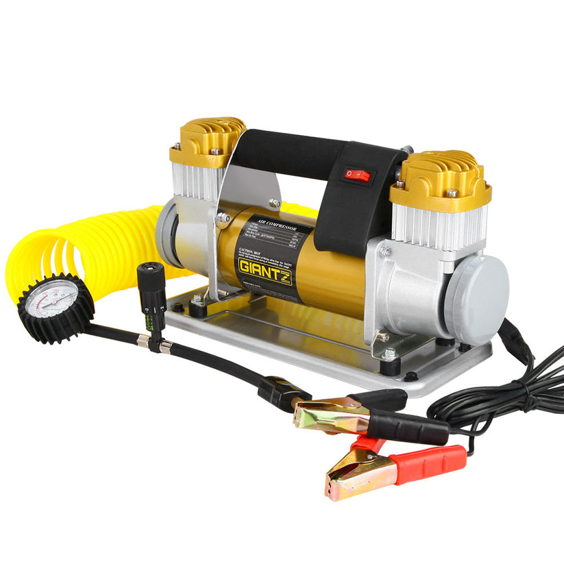 Giantz Air Compressor 12V 4x4 Tyre 200L/MIN Deflator Inflator Car Truc ...