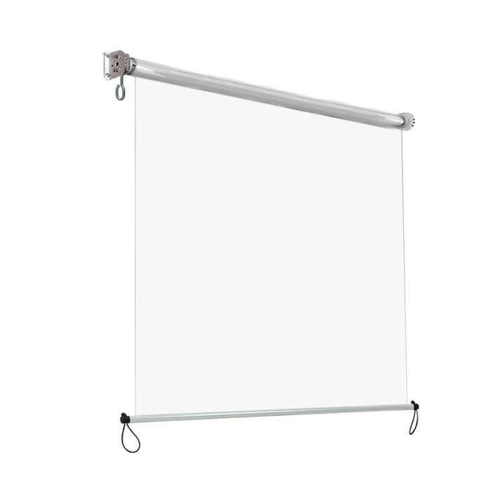 Instahut 1.5X2.4M Outdoor Blinds Clear Roll Down Awning Retractable Ou ...