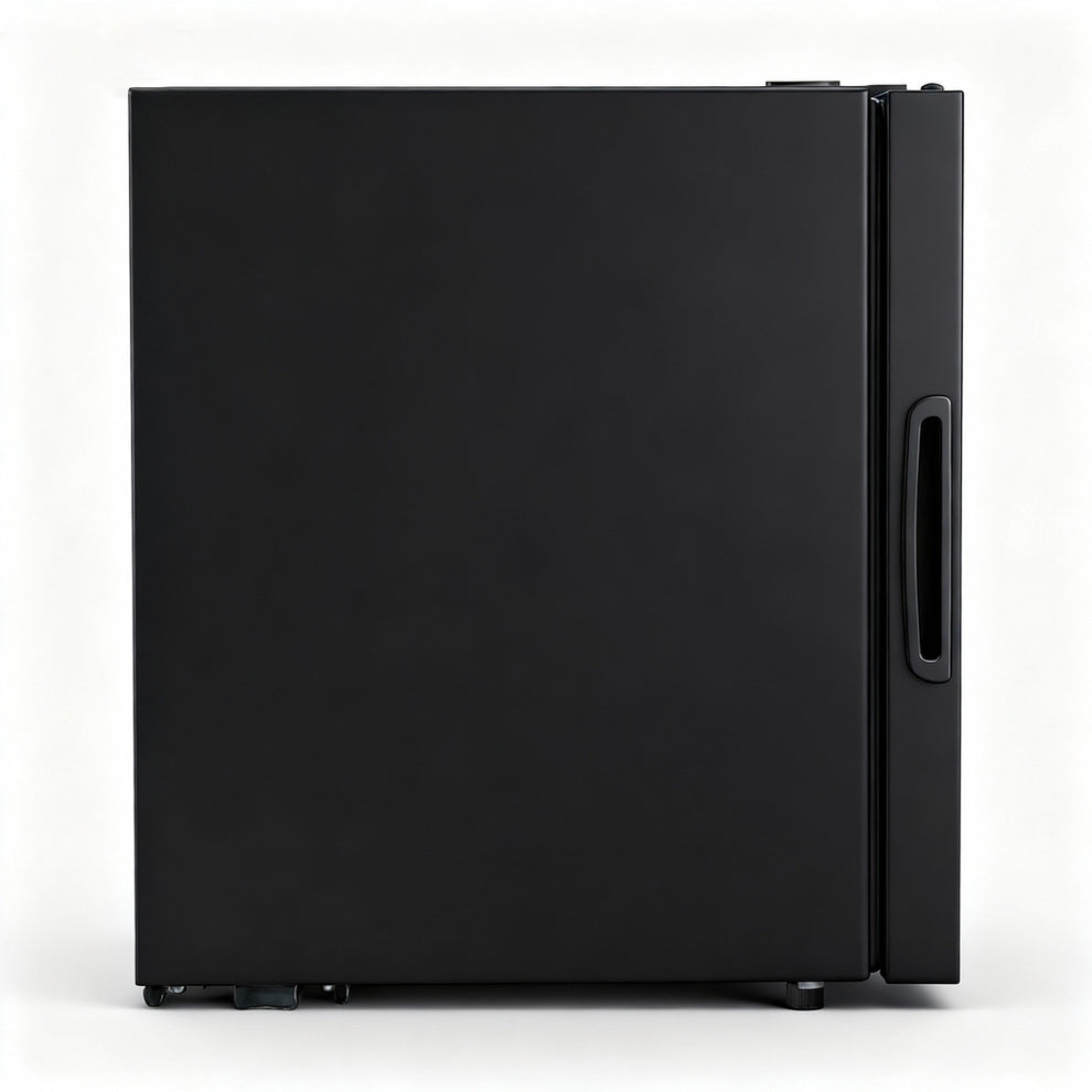 Devanti 40L Bar Fridge Glass Door Mini Fridge Countertop Cooler Black ...
