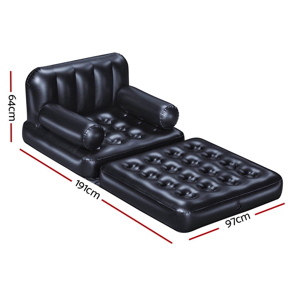 Bestway Inflatable Air Chair Seat Lounge Couch Lazy Sofa Blow Up Ottom ...