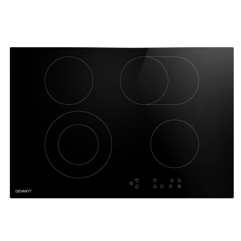 Devanti Electric Ceramic Cooktop 77cm - Oz Goods Depot