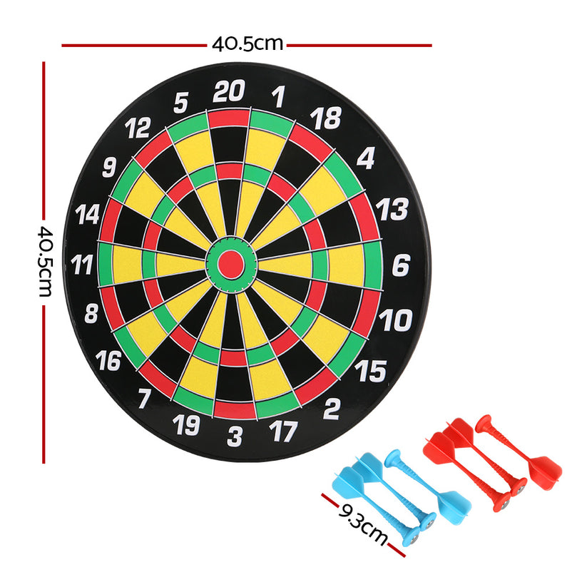 16" Dartboard Dart Board with Magnetic Darts Kids Toy Gift – Oz Goods Depot