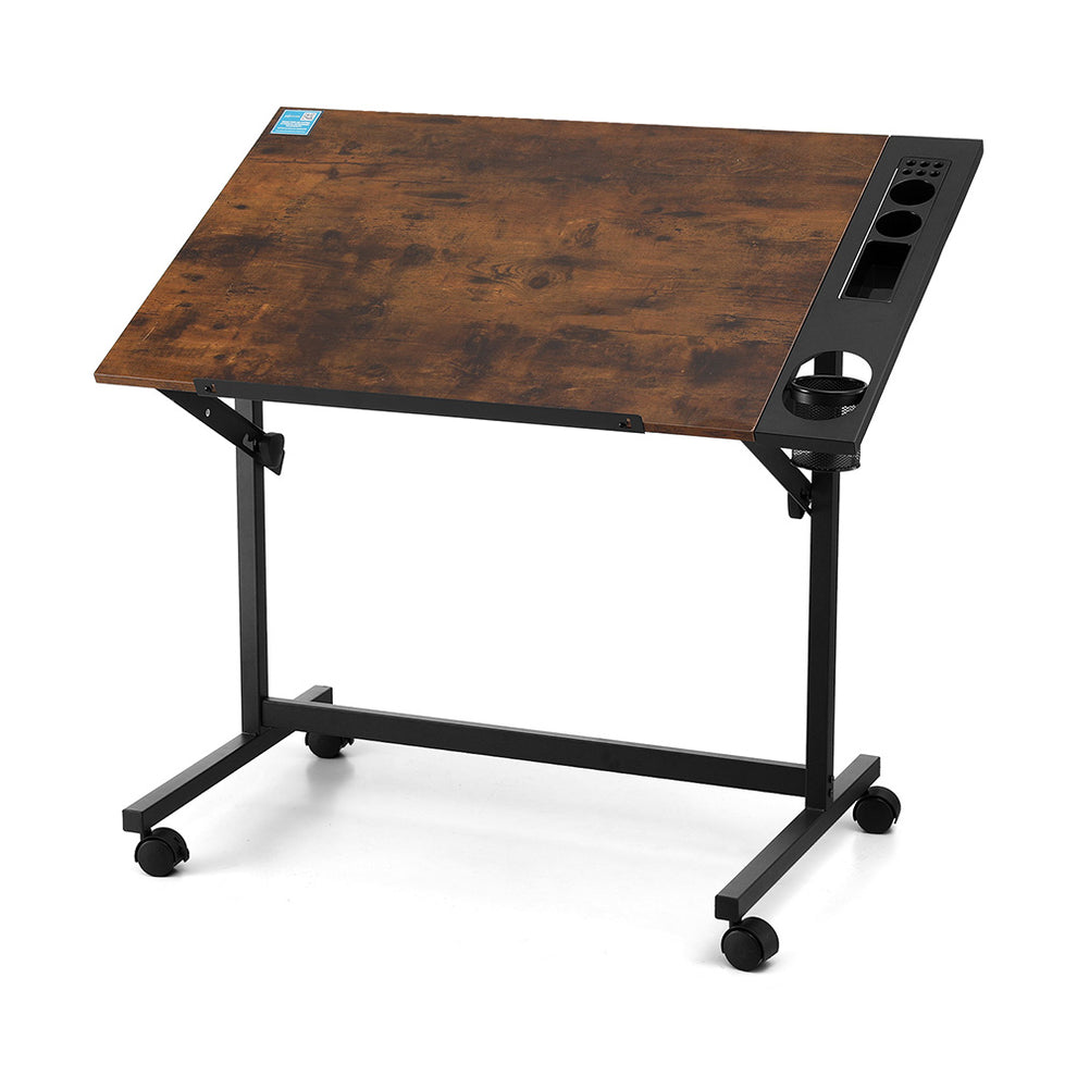 Artiss Drafting Table Drawing Desk Art Desk Multi-Functional Craft Dra ...