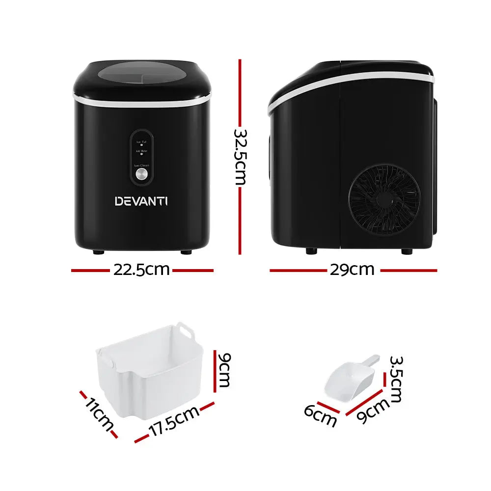 Devanti 15kg Nugget Ice Maker Machine - Oz Goods Depot