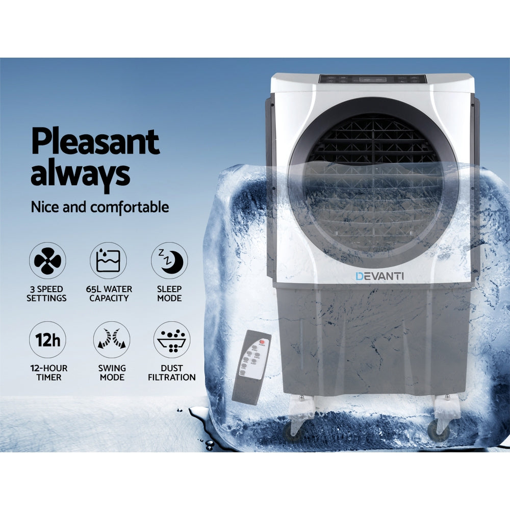 Devanti Evaporative Air Cooler Conditioner 60L – Oz Goods Depot
