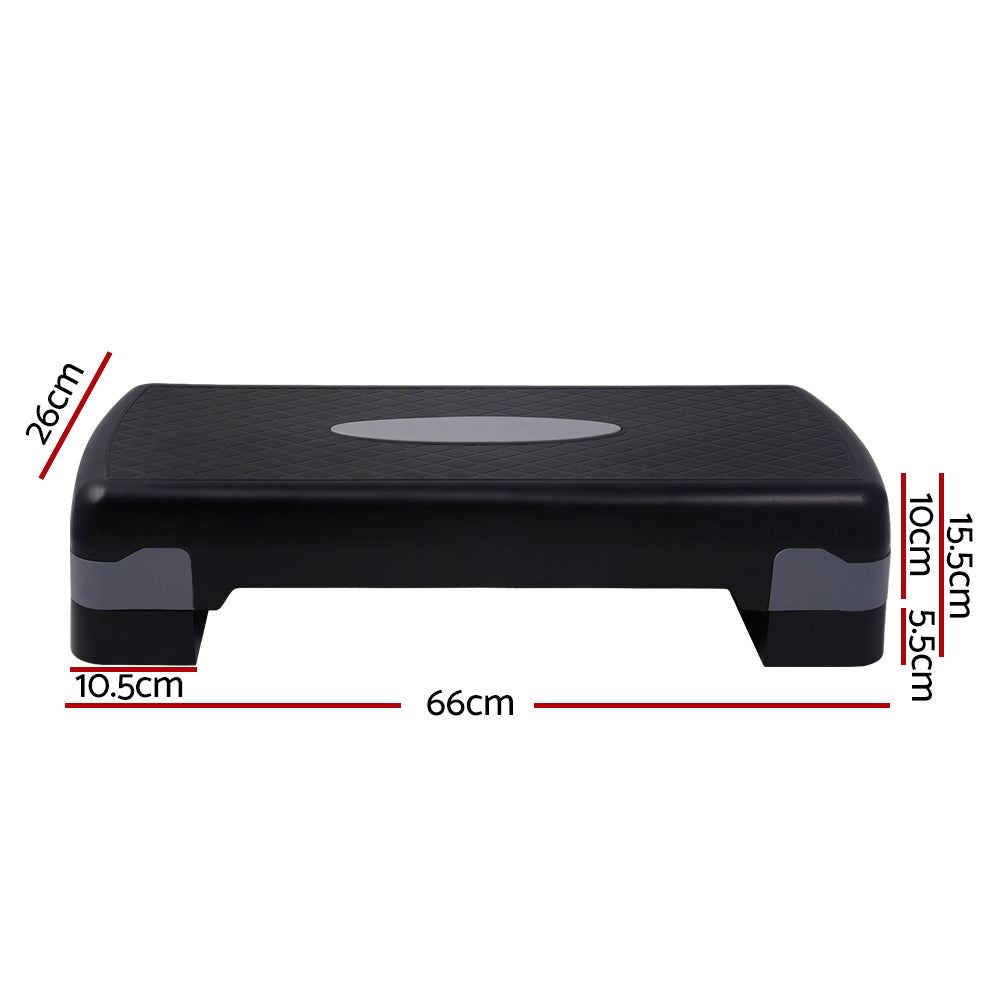 Everfit Aerobic Step Exercise Stepper Steps Home Gym Fitness Block – Oz ...
