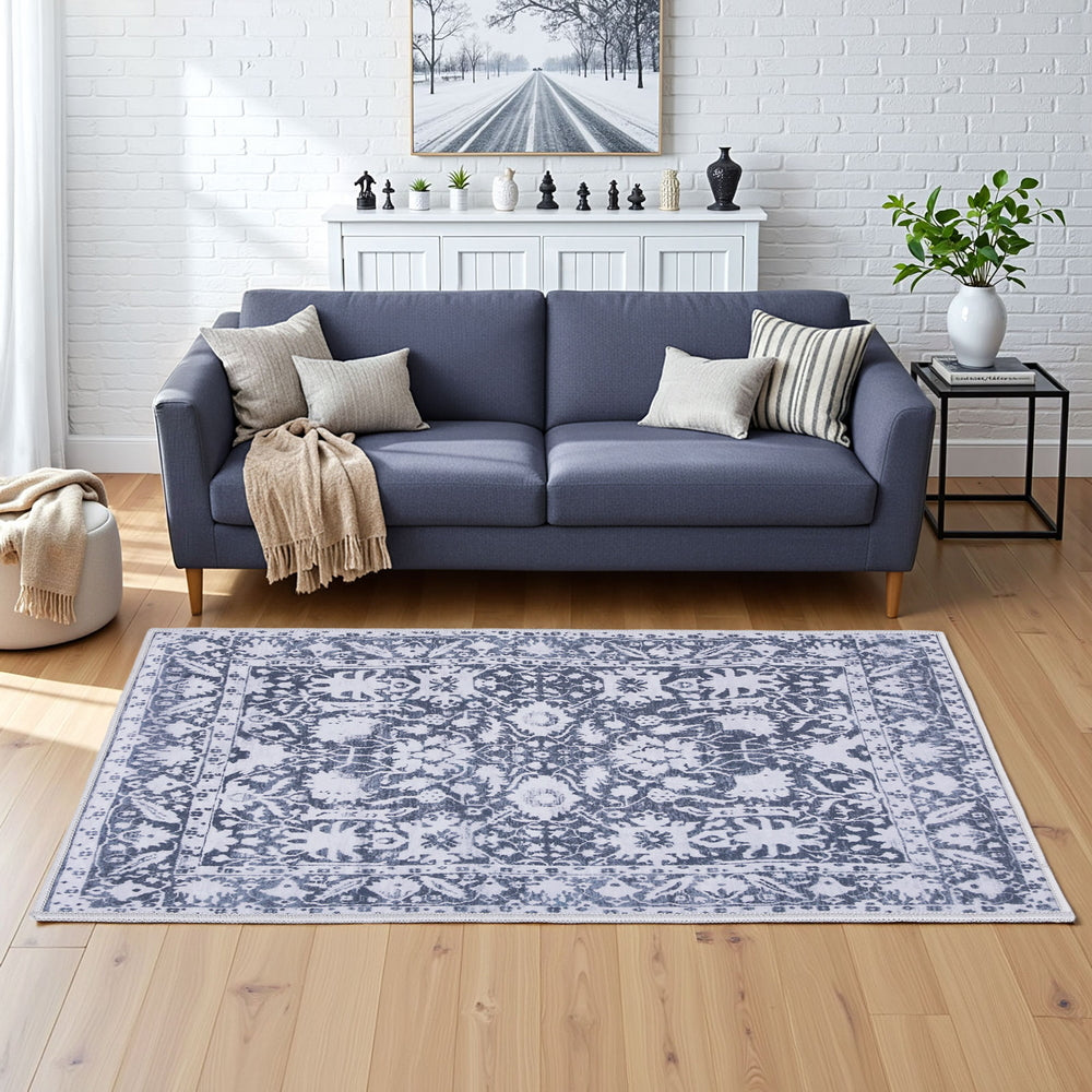 Artiss Floor Rug 120x170cm Soft Velvet Washable Modern Area Rug Floor ...