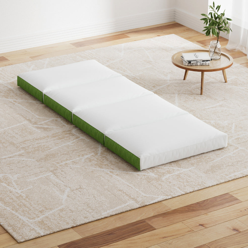 Giselle Bedding Foldable Mattress Folding Foam Single Green – Oz Goods ...