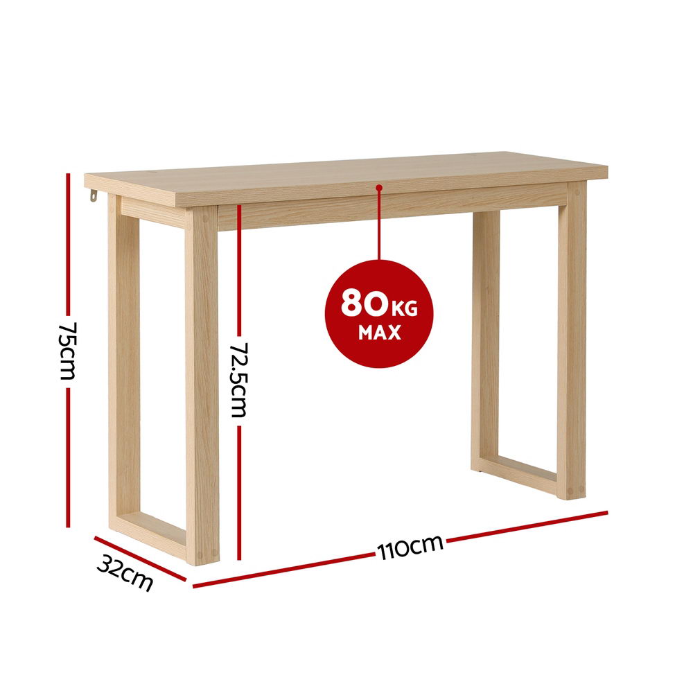 Artiss Console Table 110CM Pine – Oz Goods Depot