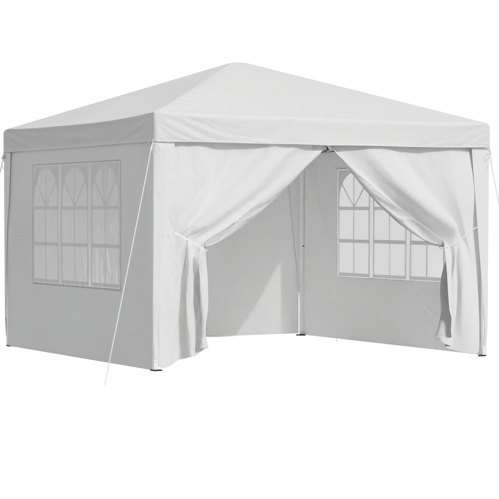 Instahut Gazebo 3x3 Pop Up Marquee Folding Tent Wedding Gazebos Campin ...