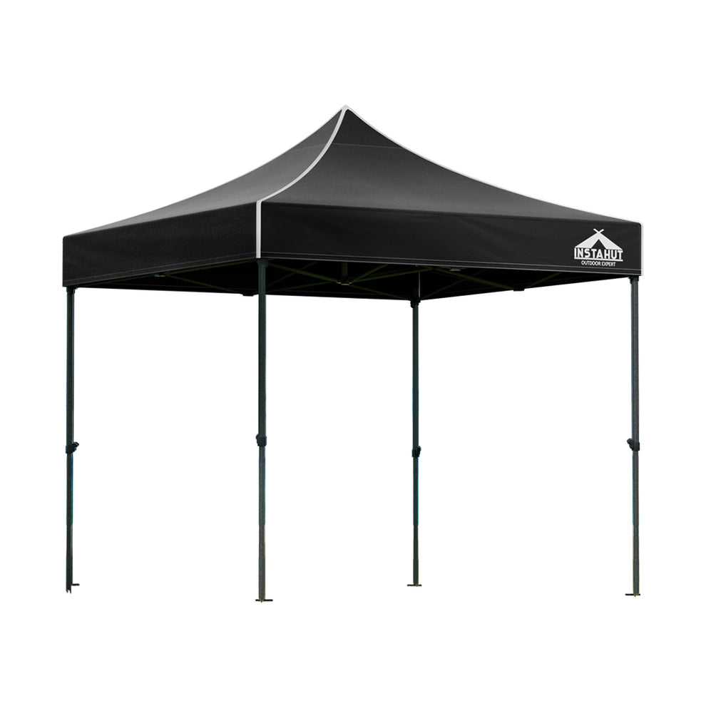 Instahut Gazebo Pop Up Marquee 3x3 Folding 500D Wedding Tent Base Pod ...