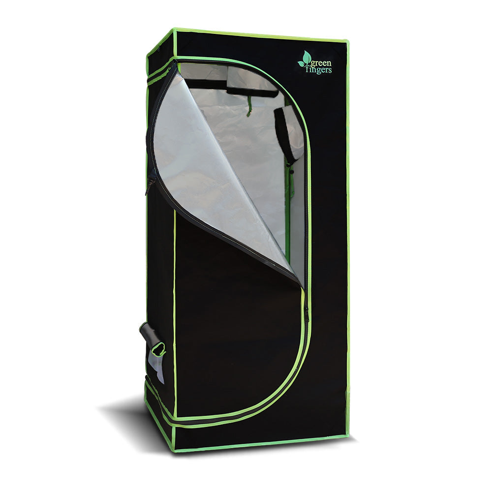 Green Fingers Grow Tent 60x60x140CM Hydroponics Kit Indoor Plant Room ...