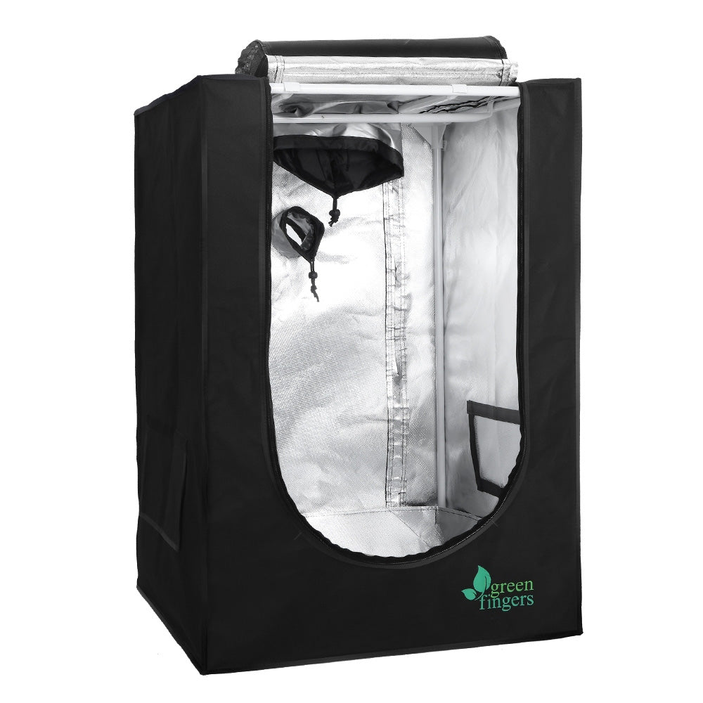 Green Fingers Grow Tent 60x60x90CM Hydroponics Kit Indoor Plant Room S ...