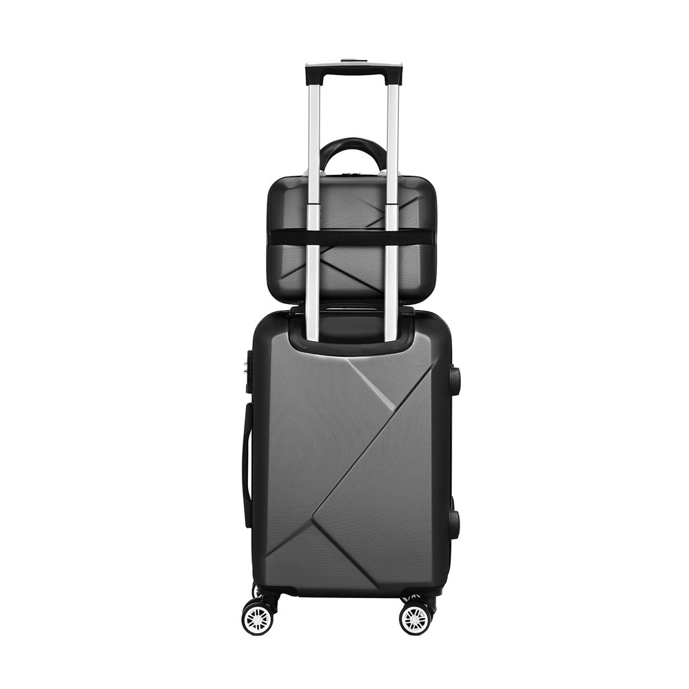 Wanderlite 2Set 20 Inch Luggage Case with 12 Inch Handheld Luggage Box ...