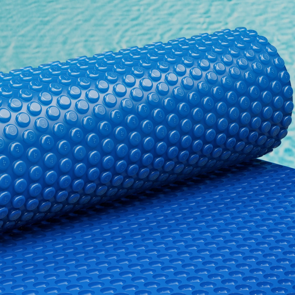Aqua Buddy Pool Cover 600 Micron 7x4m Swimming Pool Solar Blanket Blue ...