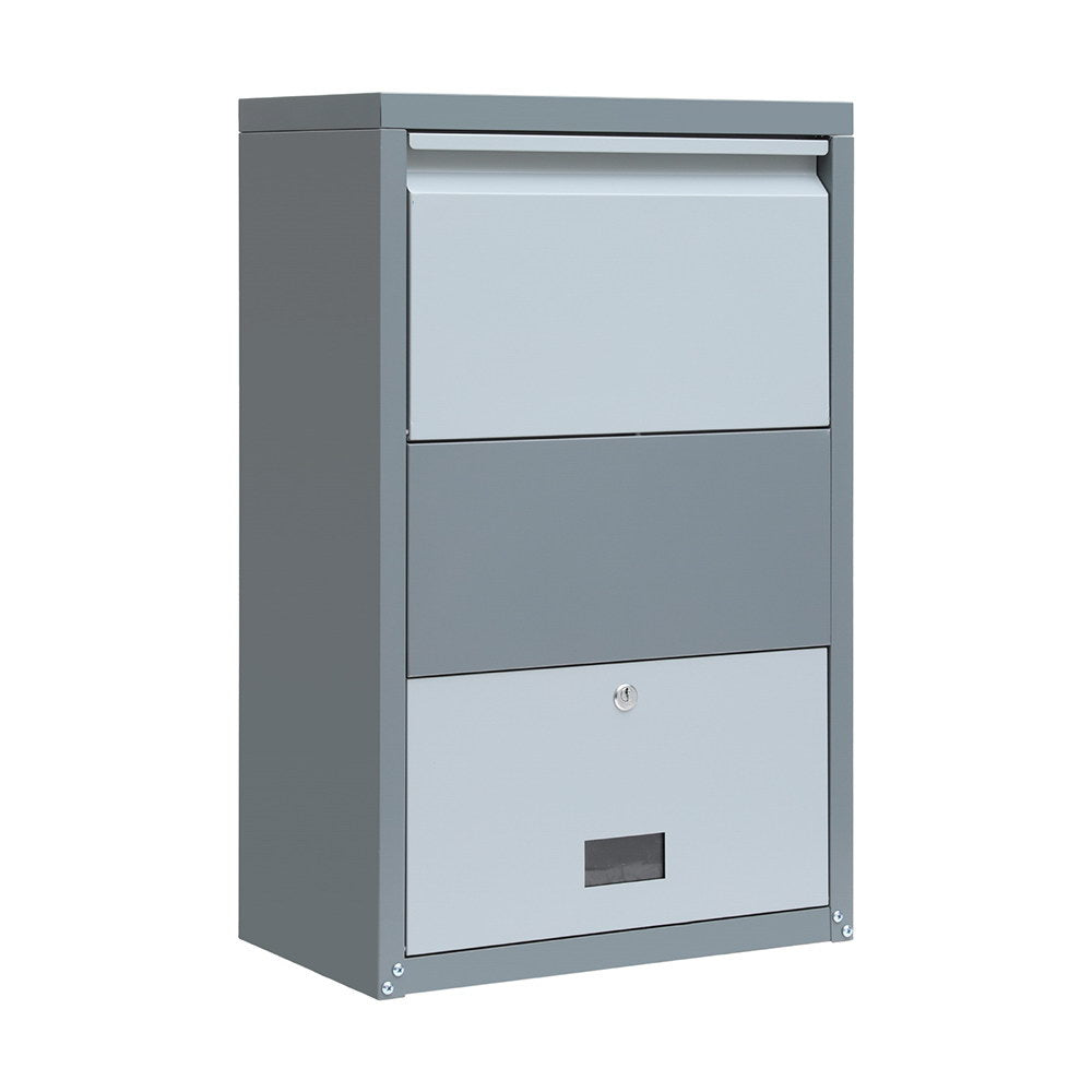 Gardeon Parcel Letterbox Drop Box Package Grey – Oz Goods Depot