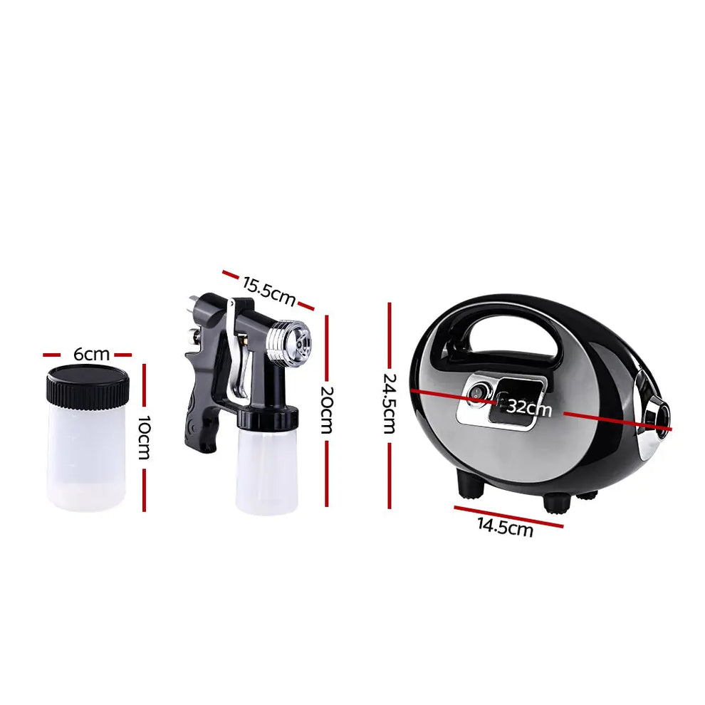 Professional Spray Tan Machine Sunless Tanning Gun Kit HVLP System – Oz ...