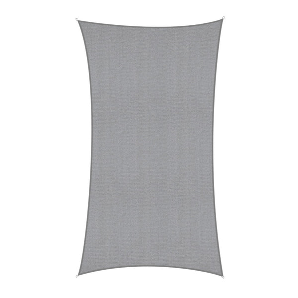 Instahut Sun Shade Sail Shadecloth Canopy Rectangle 280gsm 4x7m – Oz ...