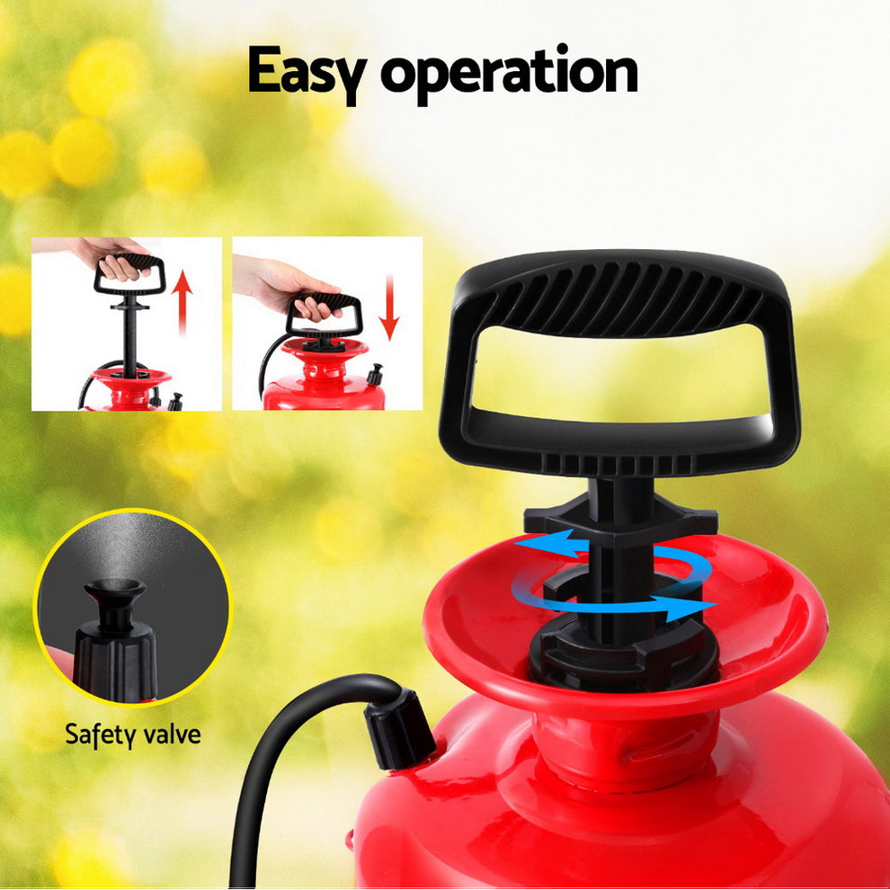 Giantz Weed Sprayer Pressure 7L Shoulder Pesticide Metal – Oz Goods Depot