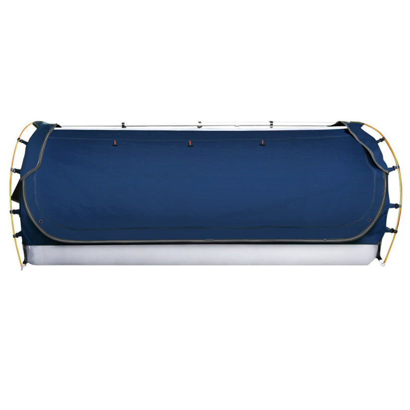 Weisshorn King Single Swag Camping Swags Canvas Free Standing Dome Ten ...